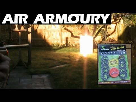 Firebird Exploding Airgun Targets Review | Air Armoury - YouTube