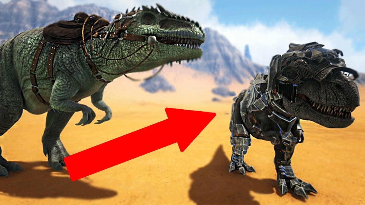 Is a TEK Rex or Giga BETTER? - ARK - YouTube