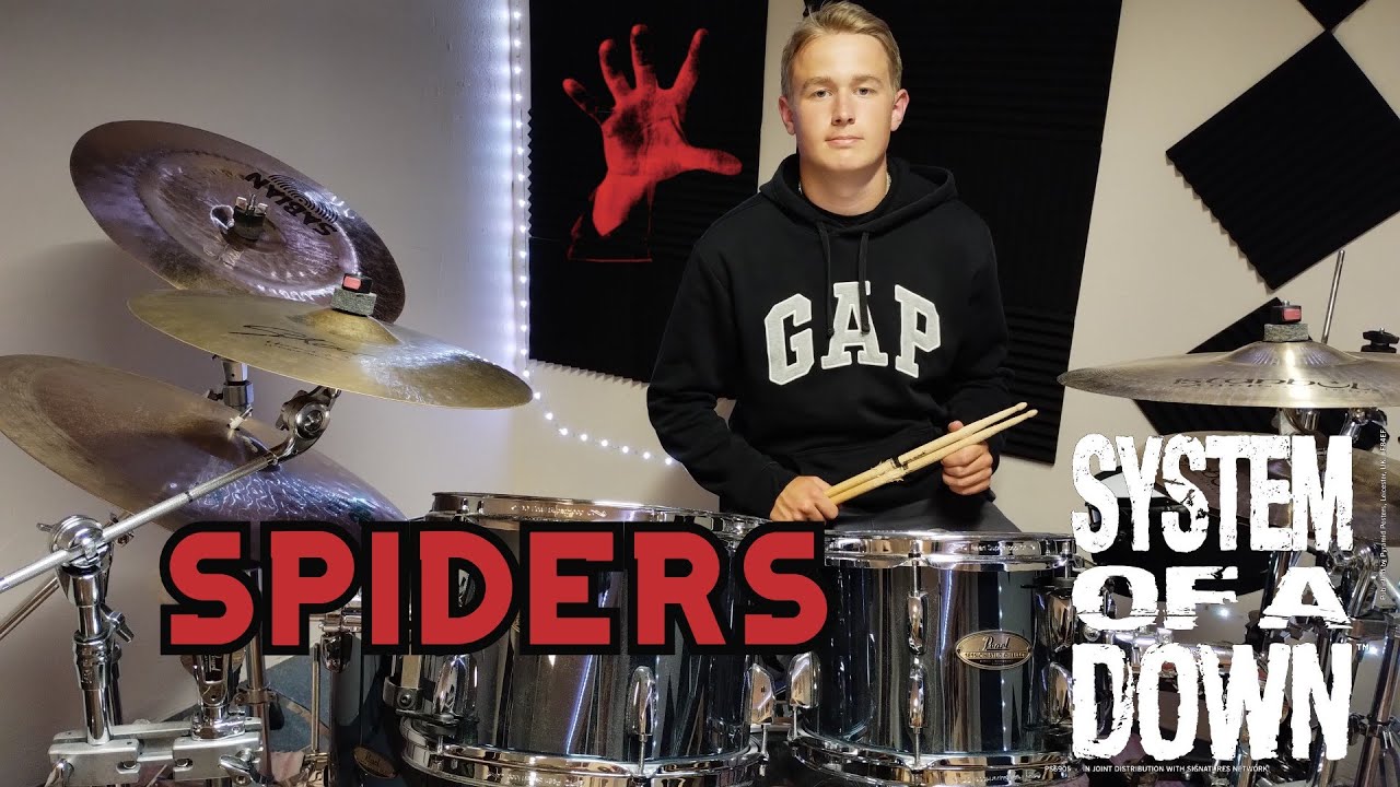 Spiders | Drum Cover | System Of A Down - YouTube