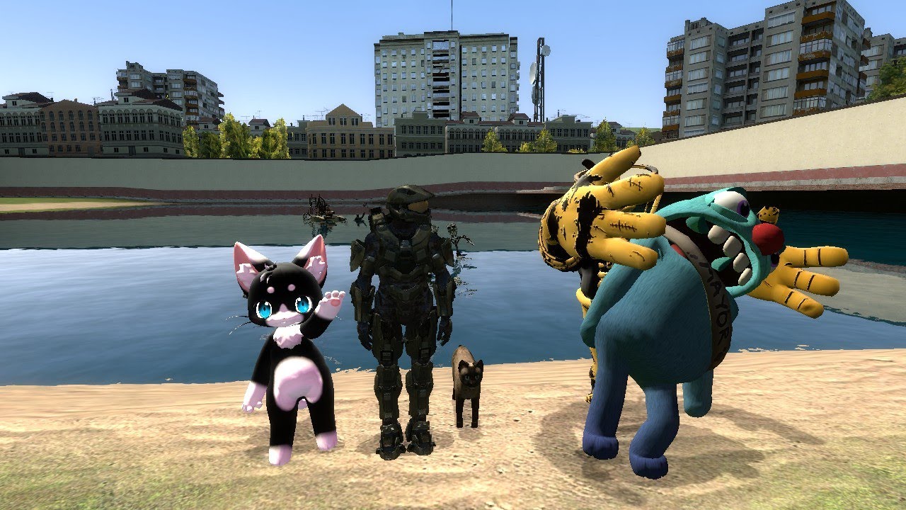 Playing around in Garrys Mod with Sam and Tabletop - YouTube