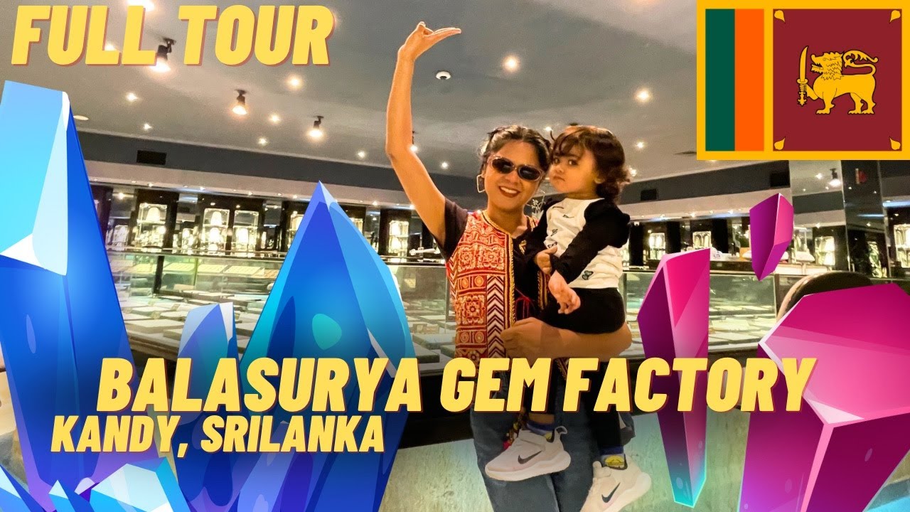 How do Srilankans harvest Gems? Balasurya Gemstone Factory, Kandy ...