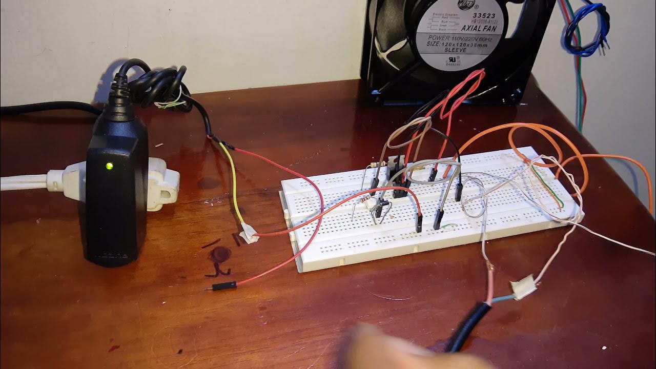 Electrónica de potencia con MOC3021 y Triac BT136 - YouTube