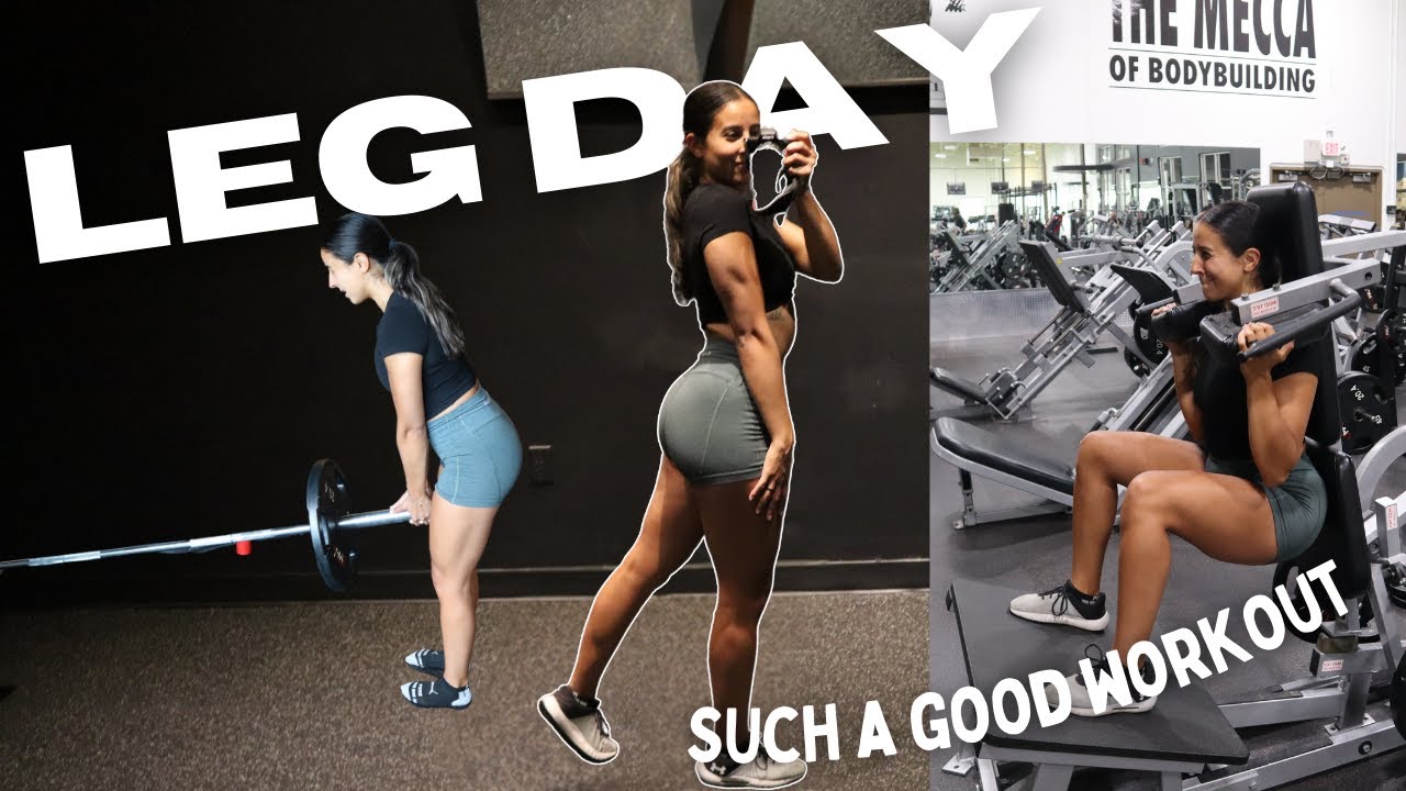 Leg Day| Hamstring and Quad focused WORKOUT| How to grow YOUR legs ...