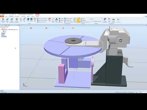 How to create a mechanism for a 2 axis positioner - YouTube