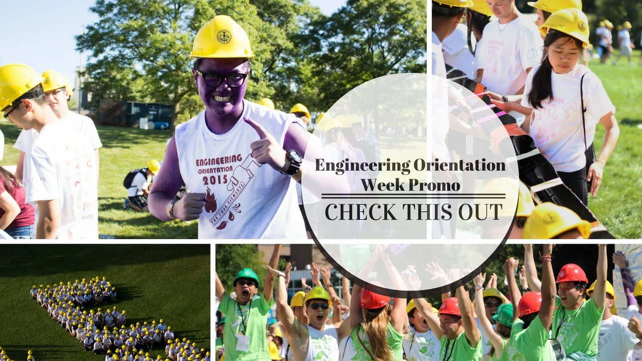 Engineering Orientation Week Promo - Check this out! - YouTube