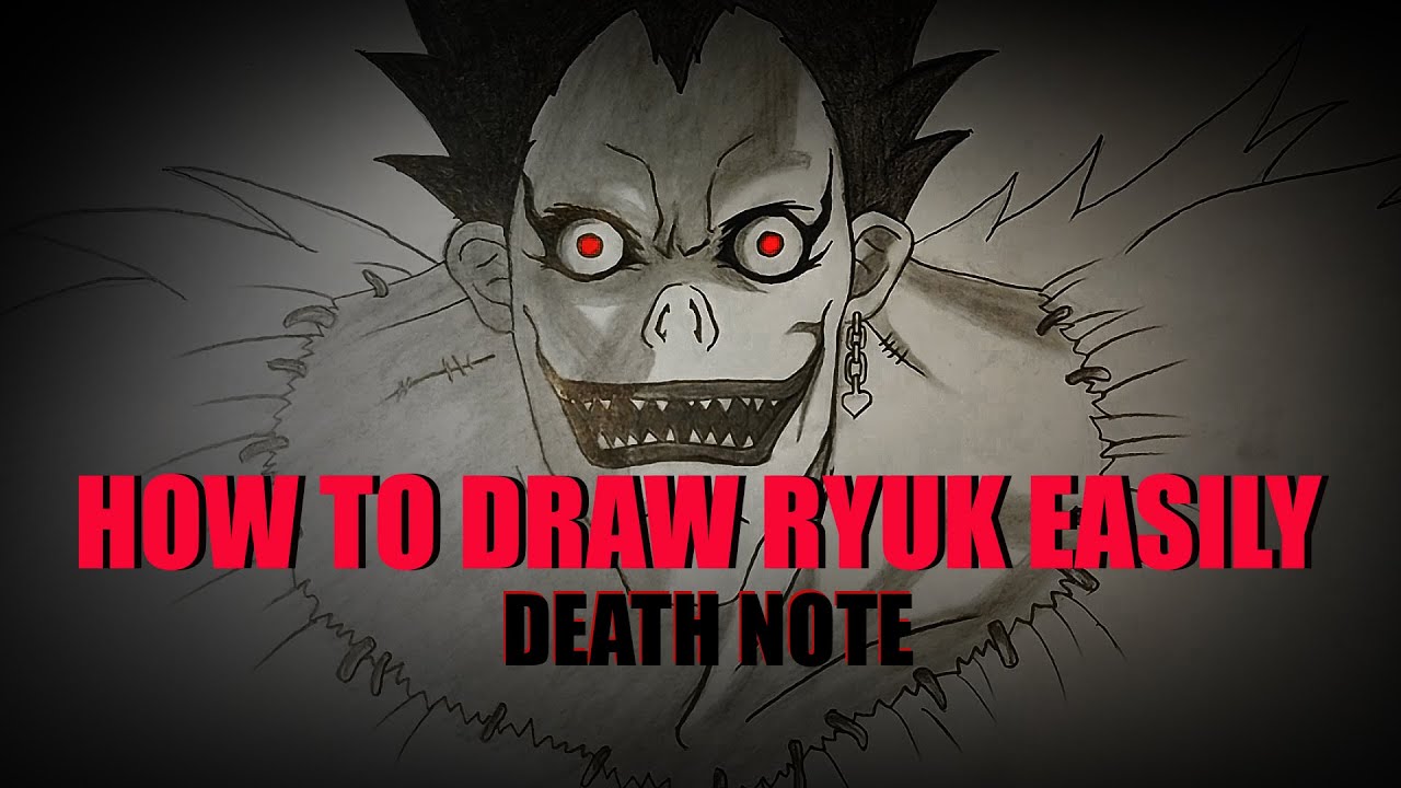 How to Draw Ryuk Easy | Death Note - YouTube