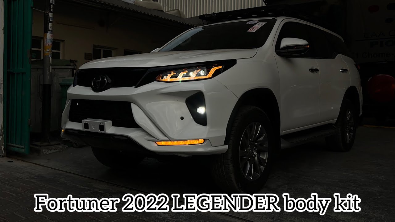 TOYOTA FORTUNER 2022 LEGENDER Body kit | complete facelift and ...