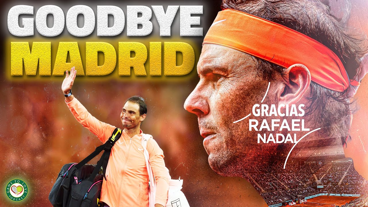 Gracias Rafa 🙏 ️ | Nadal’s LAST EVER Madrid Open 2024 | Goodbye Song ...