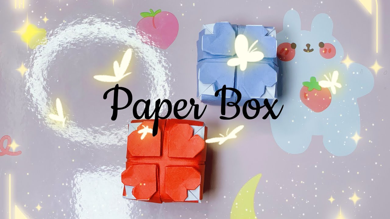 How to Make Cute Paper Box / Gift Box 🎁 / Origami Box / Easy Craft ...
