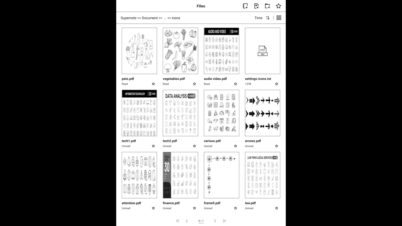 Importing Images to Supernote - Part 1: Icons - YouTube