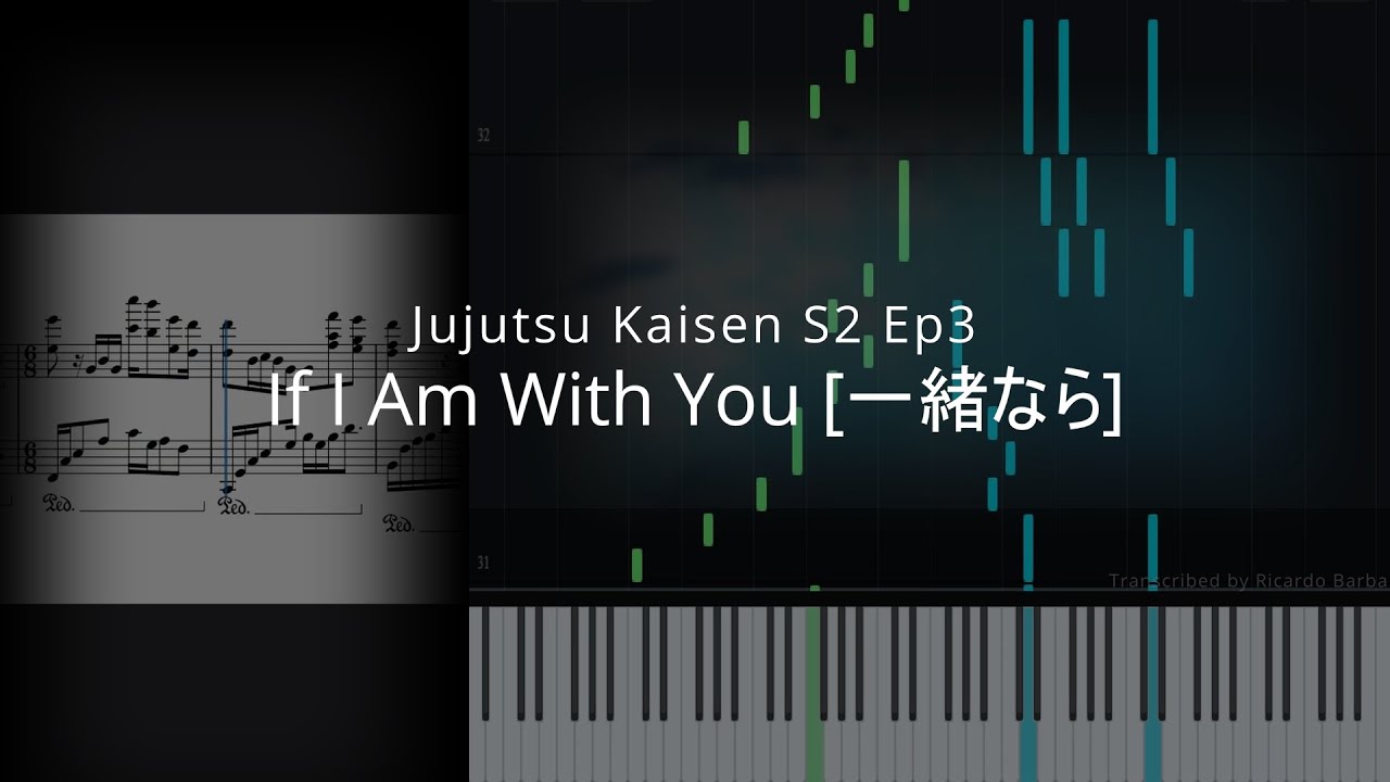 If I Am With You - Jujutsu Kaisen S2 Ep3 - Aquarium Scene - Piano ...