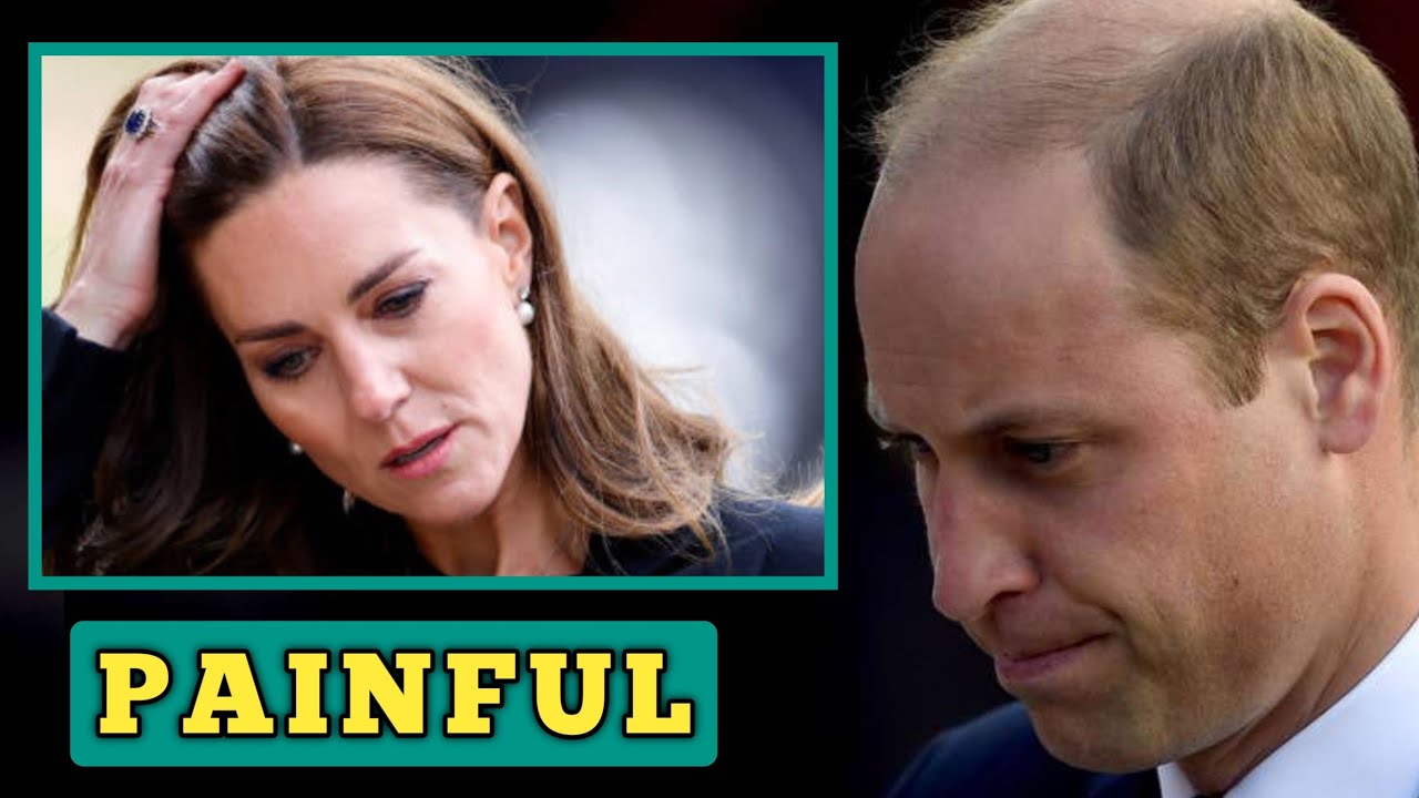 PAINFUL!🛑 William worried as Princess Kate struggles to recover even ...