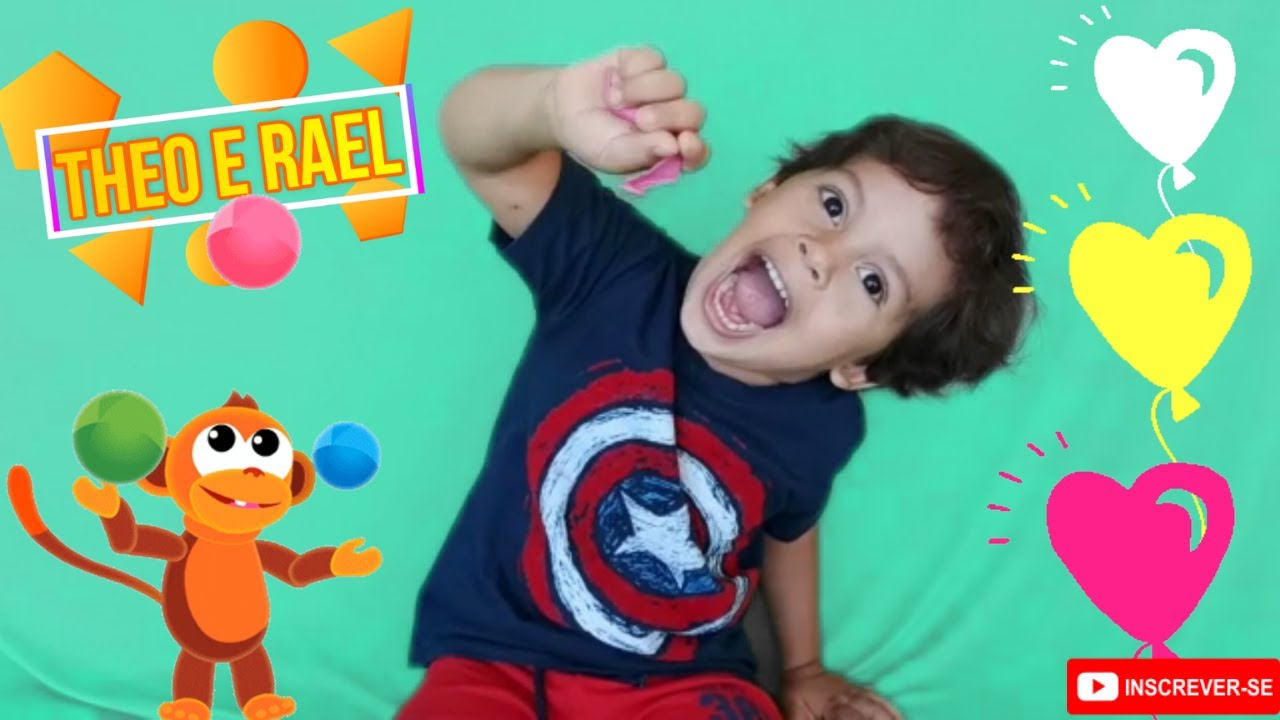 Aprendendo as cores com Theo Color song yellow color where are you ...