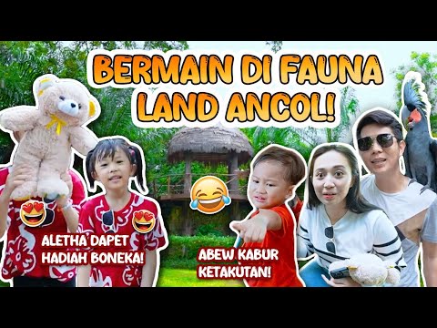 ALETHA ABEW MEN-JERIT TAKUT.!! MAMOY BUKA KANDANG DI FAUNA LAND ANCOL