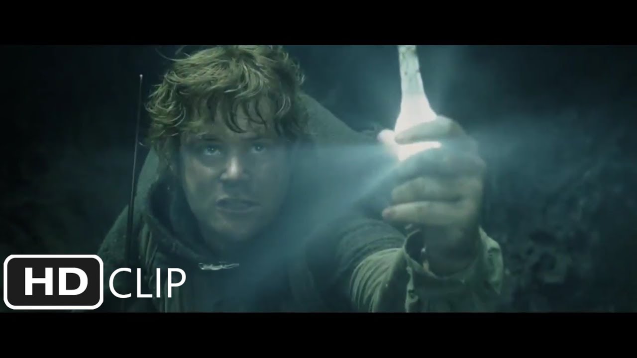 Sam Fights Shelob | Lord of the Rings: Return of the King - YouTube
