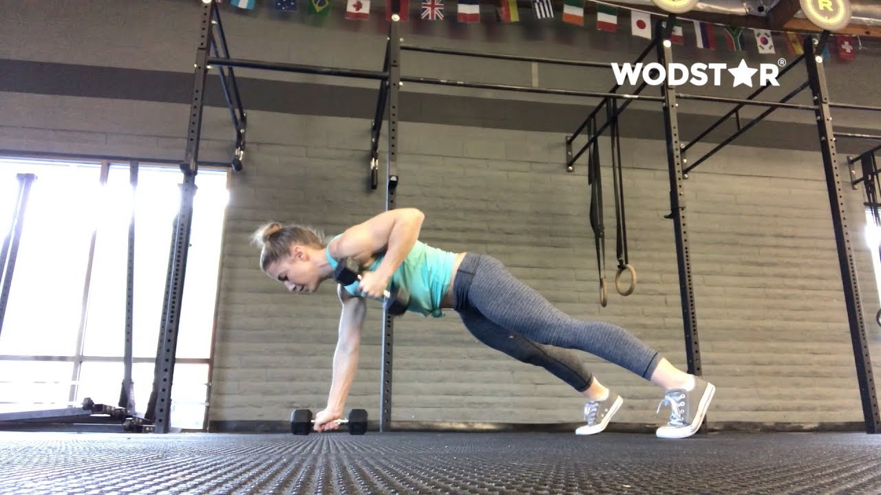 Push Up With Renegade Row - YouTube