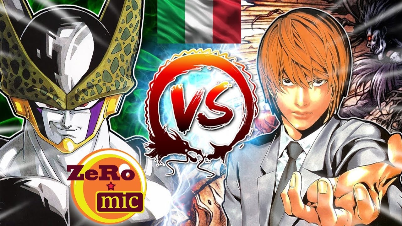 ZeroMic - Dragon Ball Z Abridged Cell VS Light Yagami (ITA) - YouTube