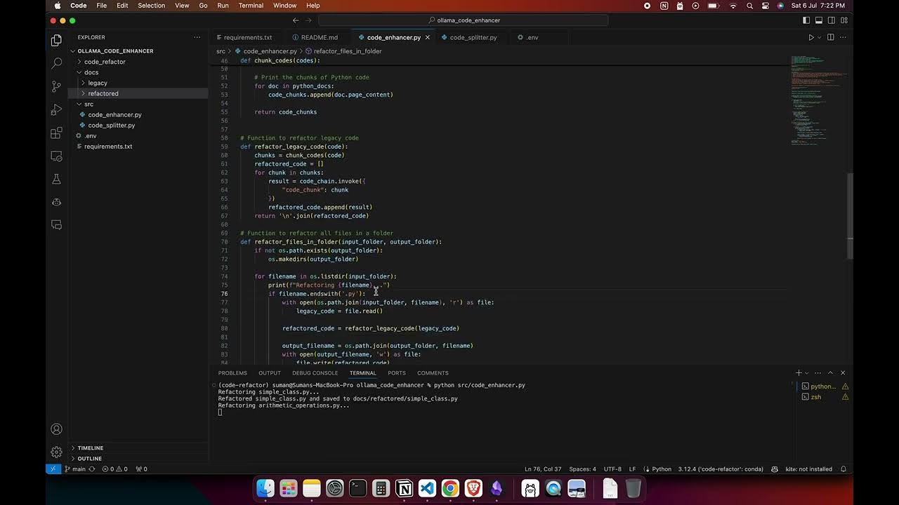 Code Enhancer using Langchain v0.2 and Ollama - YouTube