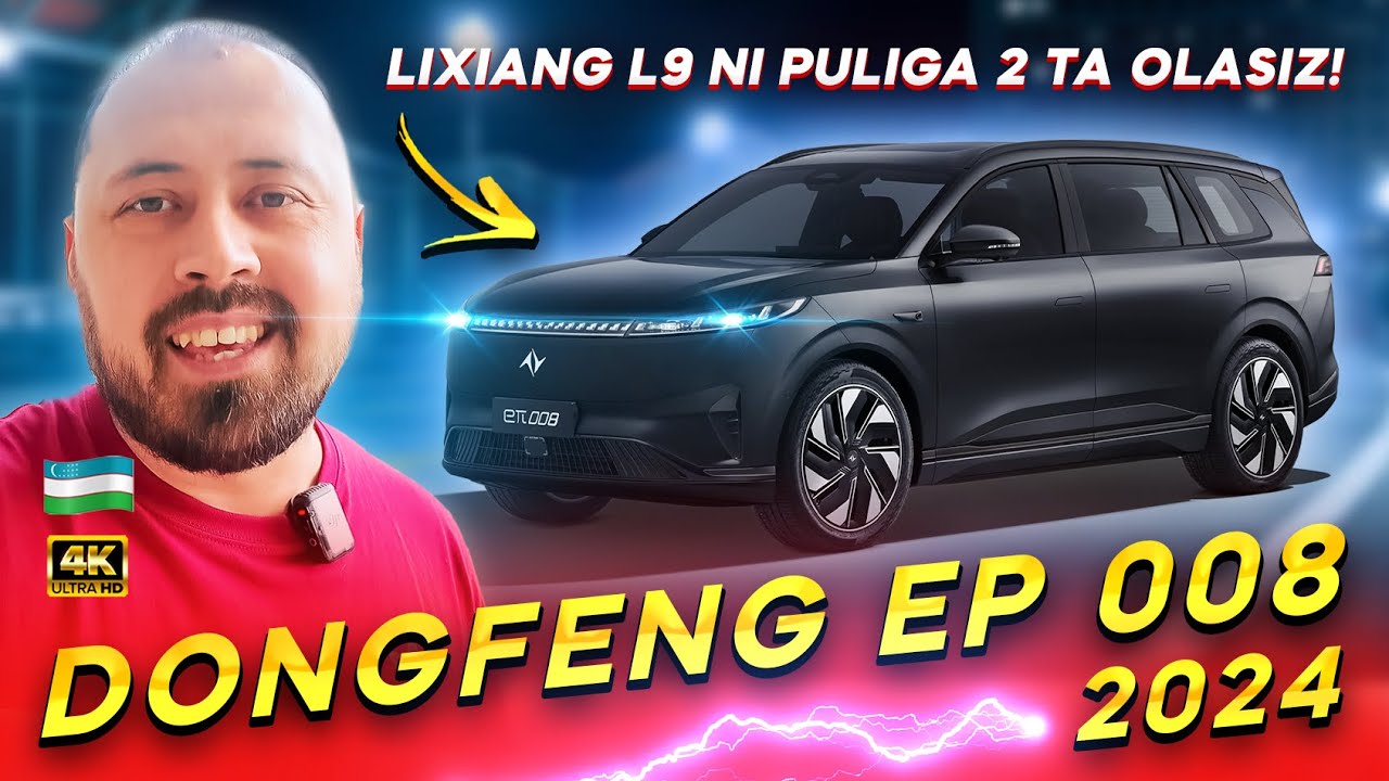 DongFeng EP008 2024 obzori | Lixiang L9 ni puliga 2 ta olasiz! - YouTube