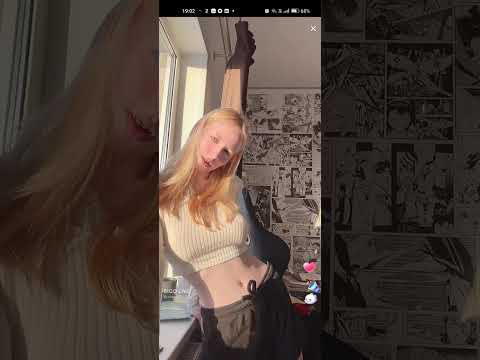 Bigo live sexy blonde teasing 