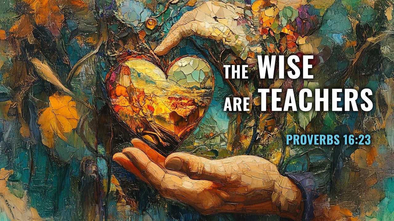 The Heart of the Wise Teaches His Mouth, And Adds Learning To His Lips ...
