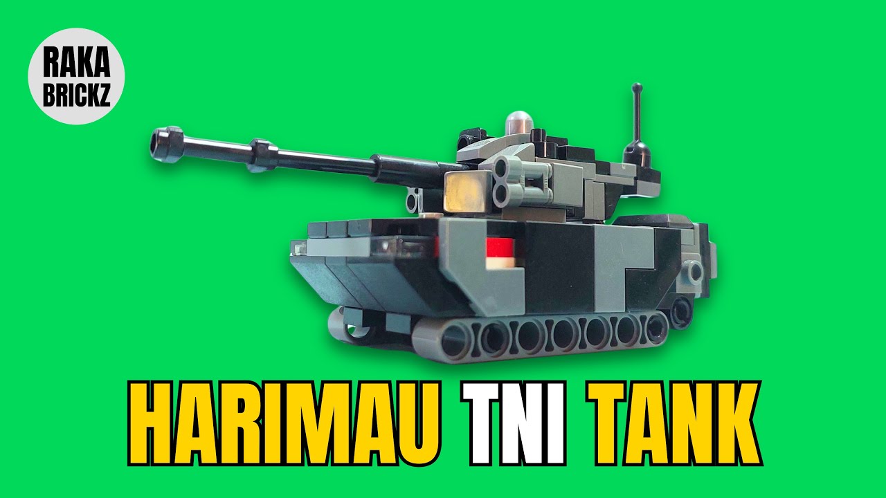 Dirgahayu TNI | Unleashing LEGO Harimau Tank - YouTube