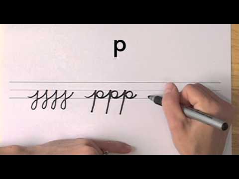 How To Write in Cursive // Lesson 20 // A complete Course // FREE ...
