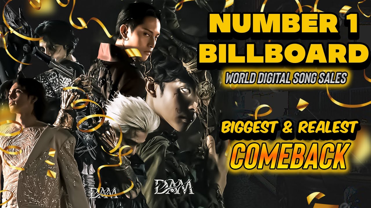 SB19 'DAM' #1 on Billboard World Digital Song Sales - YouTube