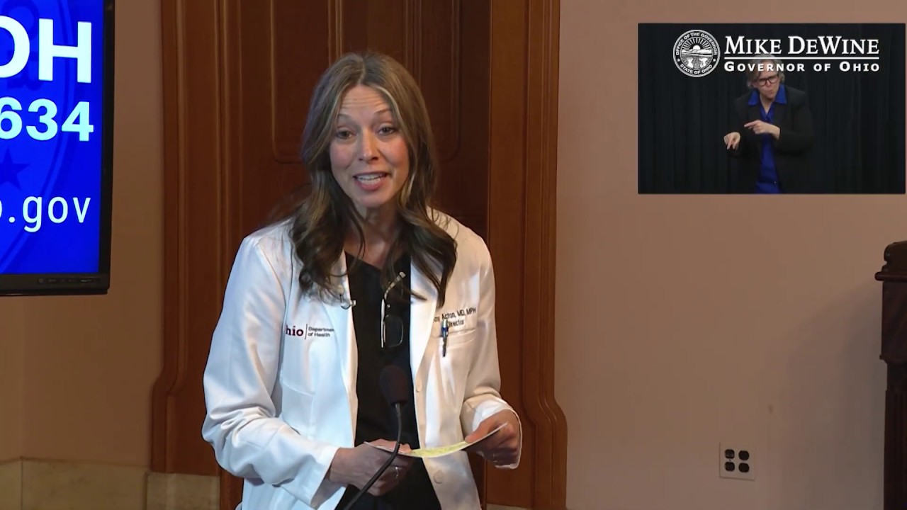 Dr. Amy Acton Inspires the Next Generation of Heroes - YouTube