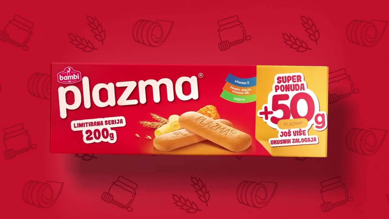 Bambi Plazma Logo Plazma Keks /redesign Of An Existing Brand/