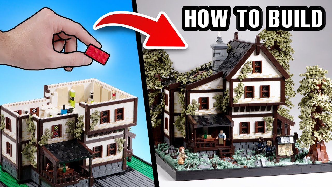 How I Built This Huge LEGO Medieval Inn (Instructions) - YouTube