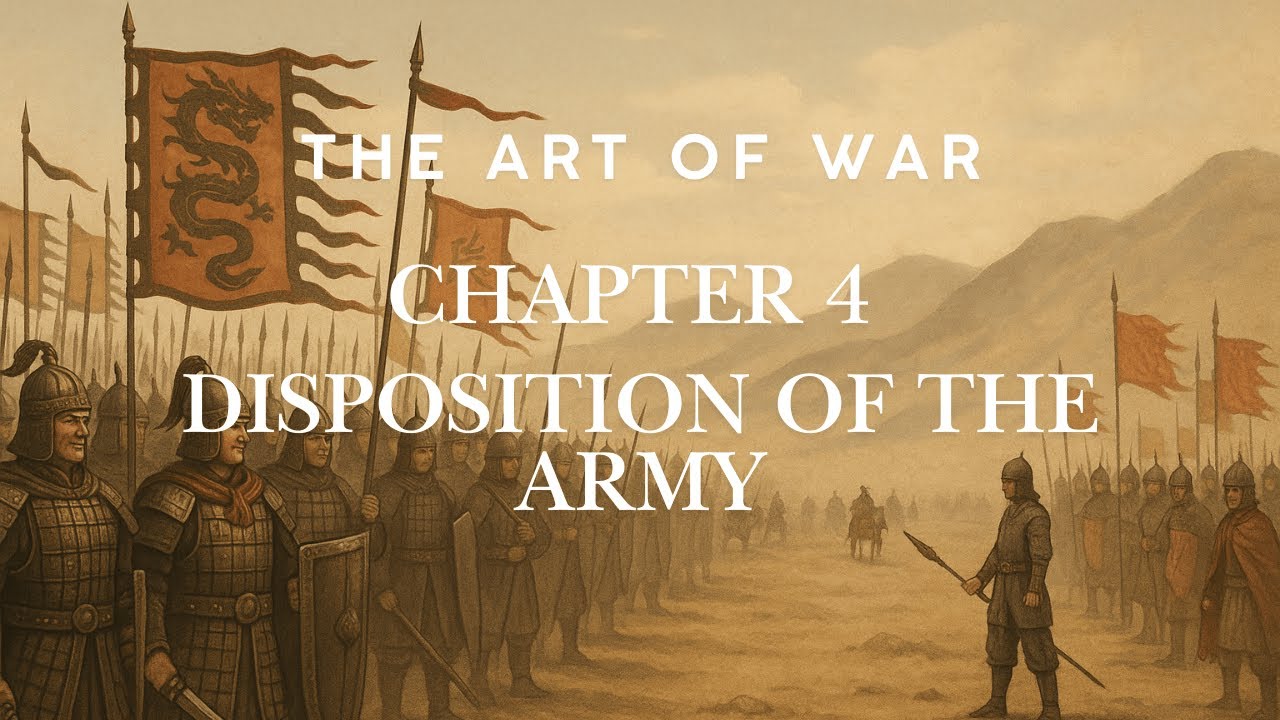 The Art of War Chapter 4 Disposition of the Army - YouTube