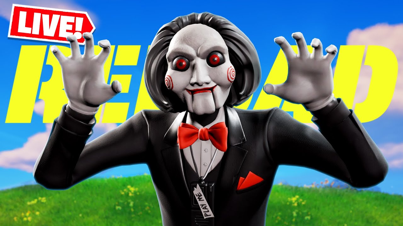 🔴 LIVE - *NEW* SAW Fortnite Skin Early Access! - YouTube
