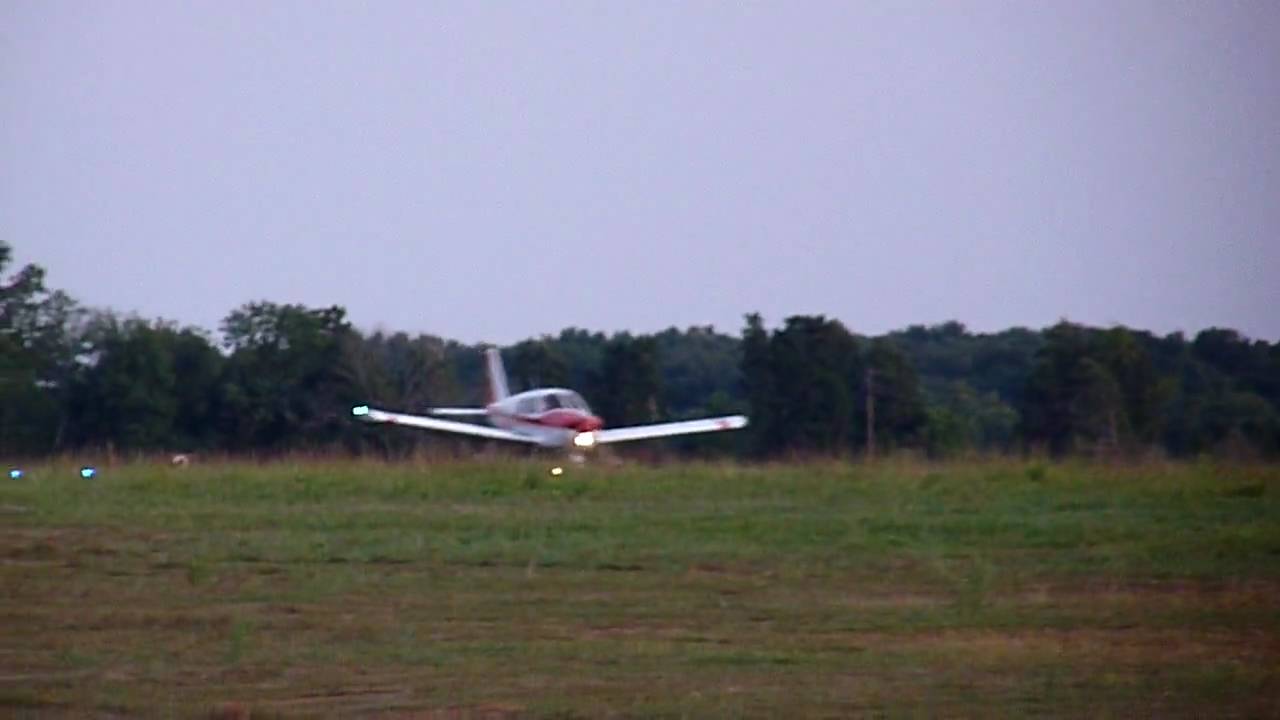 Cherokee 180, N8303W Landing at KHWY on September 4, 2009 at 7:36 PM ...