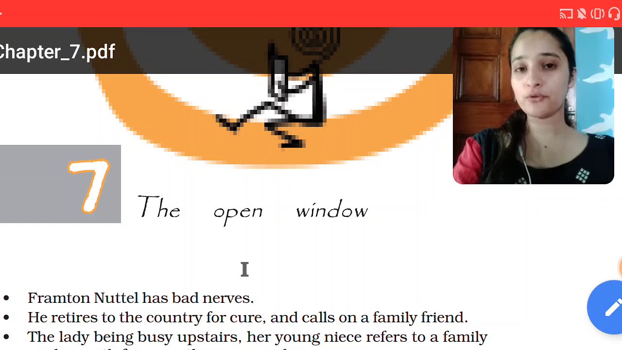 Class8th#Chapter 7#The open window#Part 1#English# - YouTube