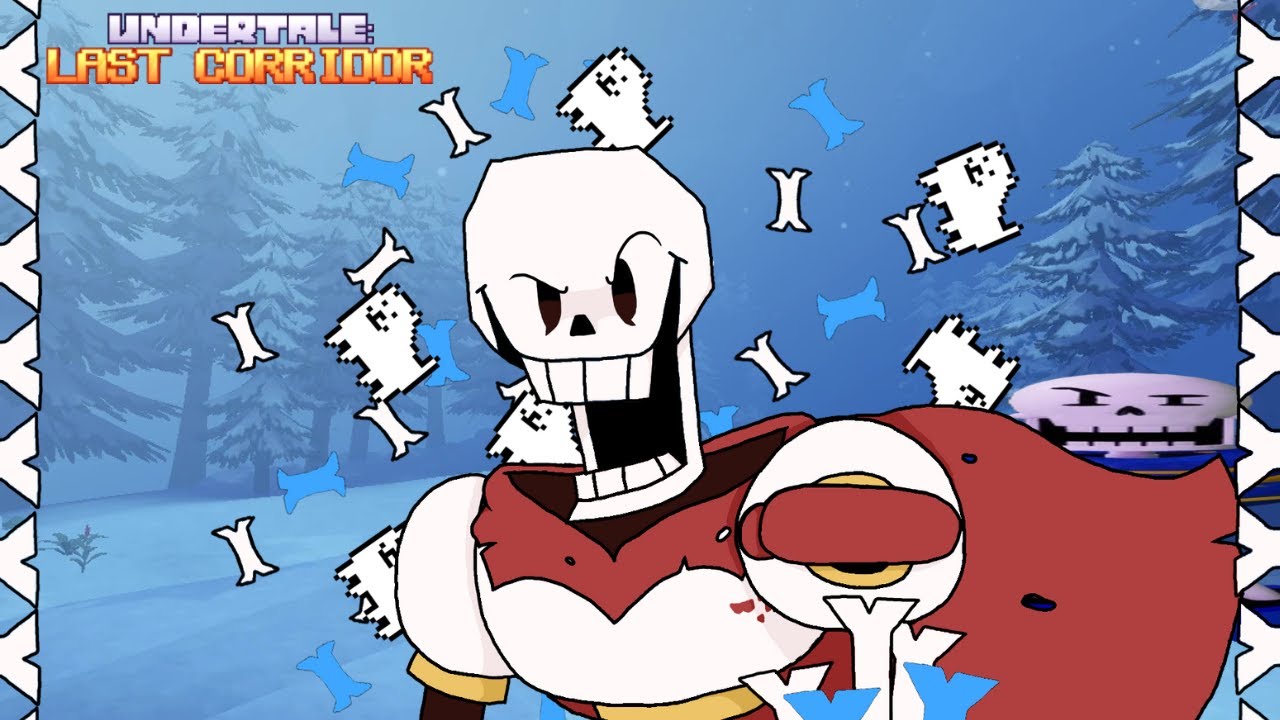 The UNDERTALE PAPYRUS experience || Undertale Last Corridor (feat ...