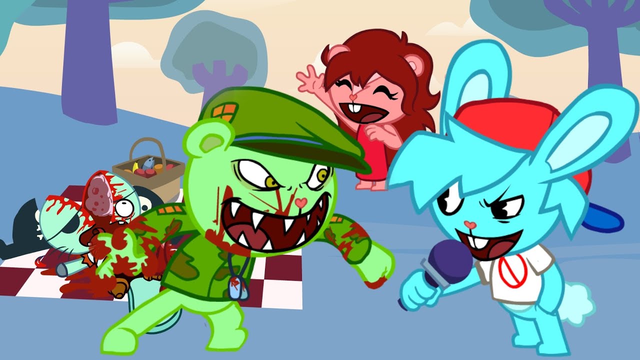 FNF - Happy Tree Funkers - Full Week - YouTube