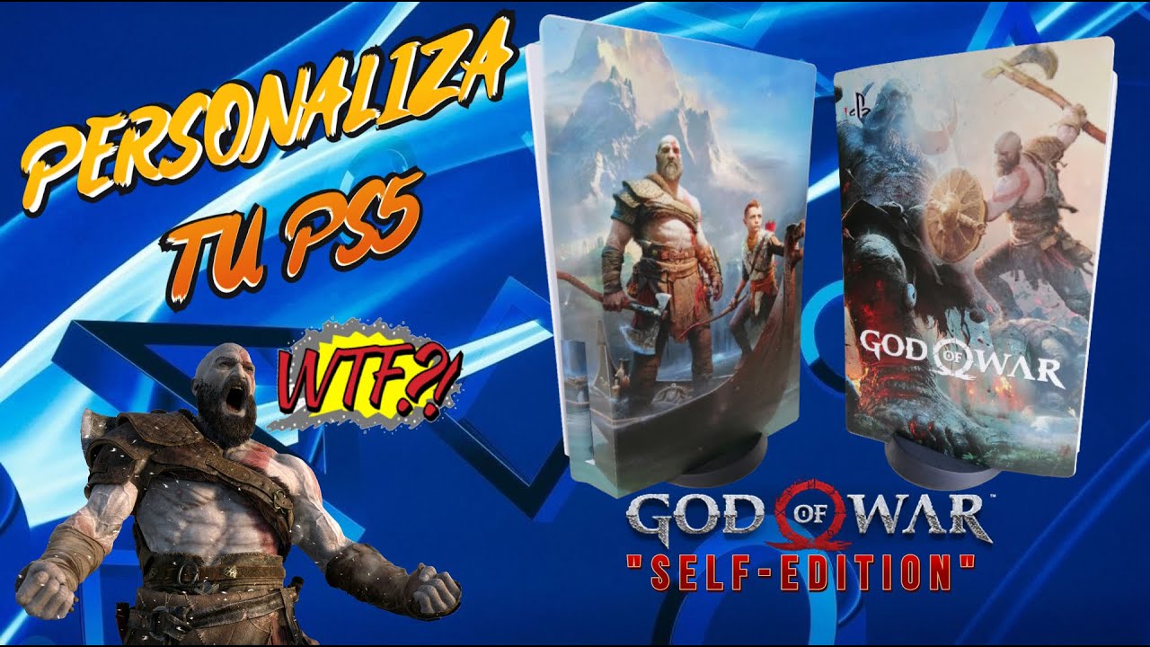 PS5 GOW "SELF-EDITION"🔥. PERSONALIZA TU PS5 FACIL!💯 - YouTube