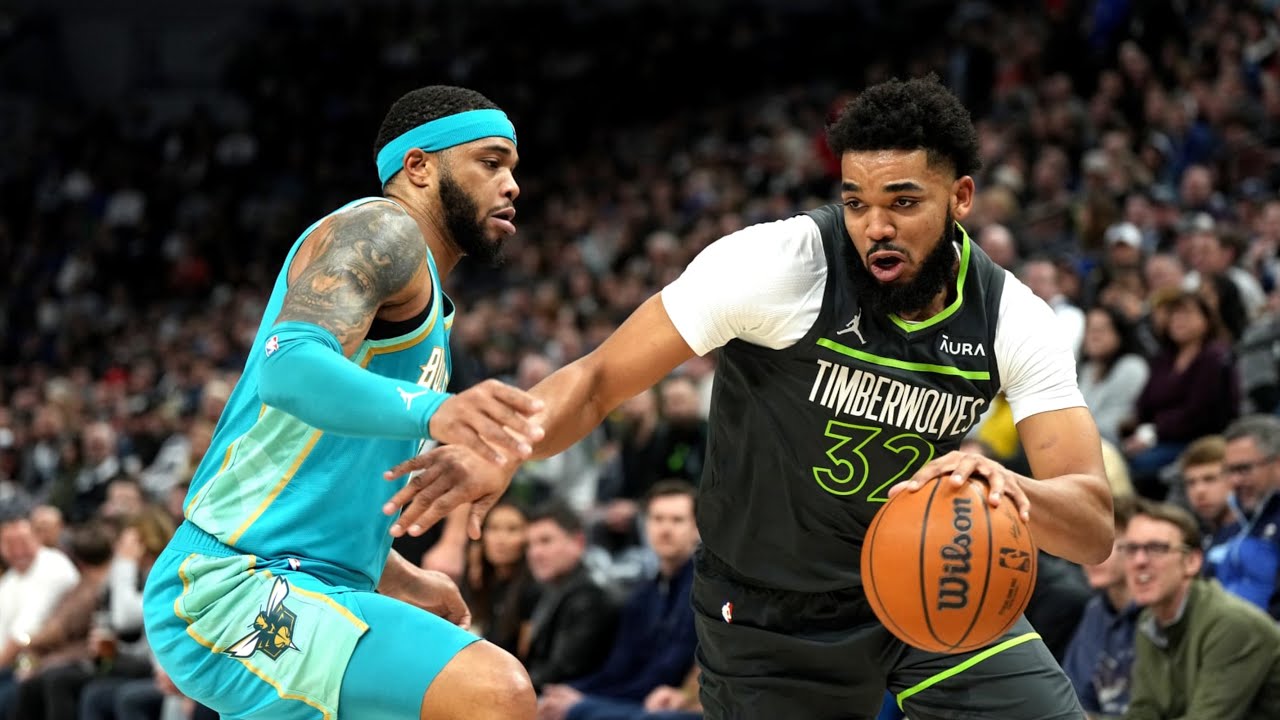 Minnesota Timberwolves Lose To The Hornets Karl-Anthony Towns Scores 62 ...