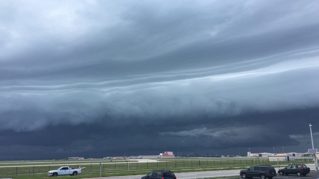 Storm Clouds Move Over Patrick Air Force Base in 4k Ultra HD - YouTube