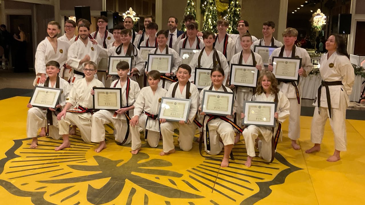 Butoku Karate Dojo Demo 2022 - YouTube