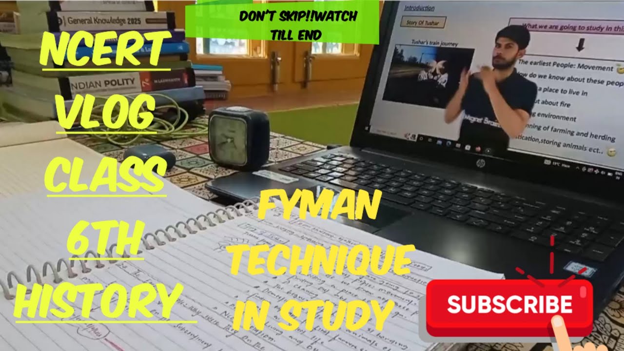 Fyman Technique in Study || Study Vlogs|| Start Learning From NCERT 😘🥳😘 ...