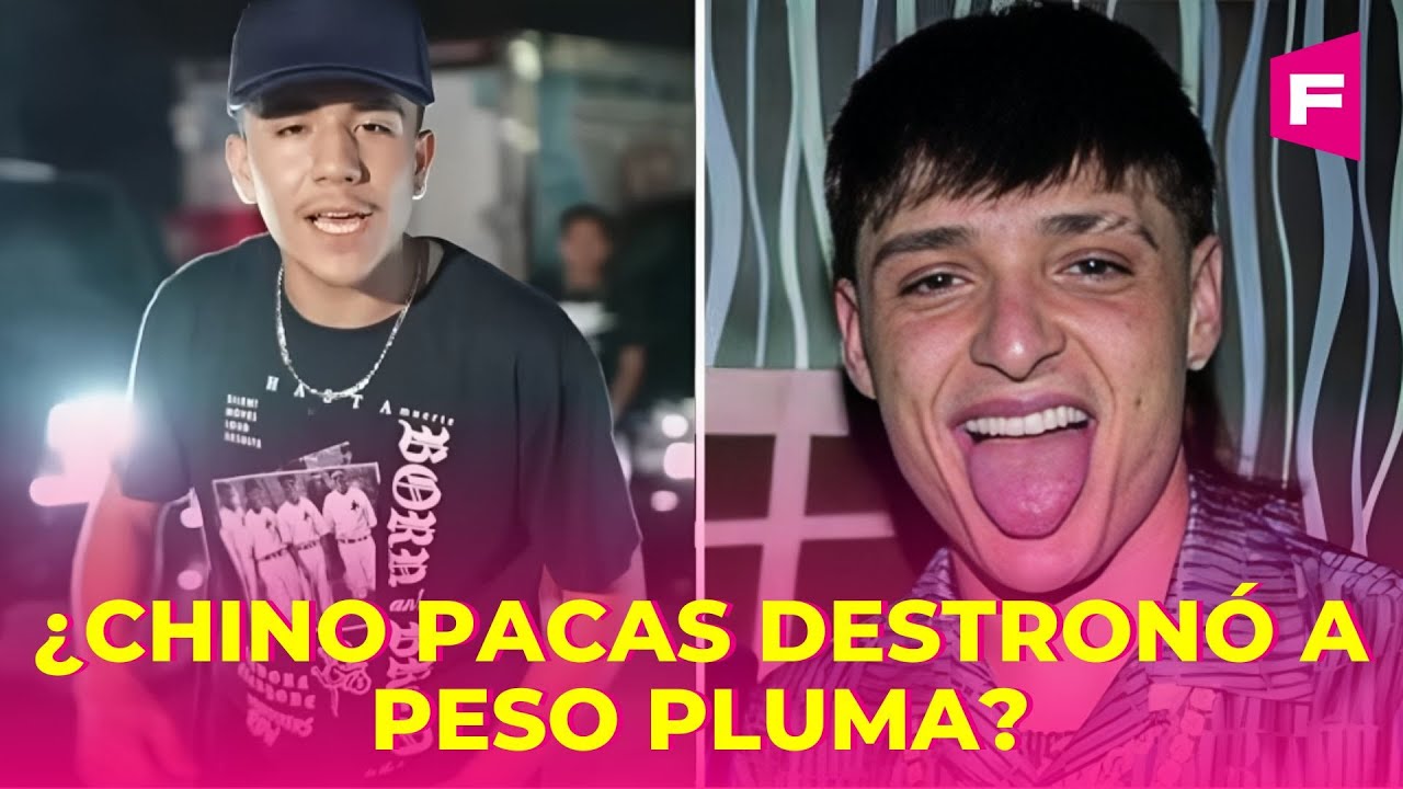 ¿Quién es CHINO PACAS, la competencia de Peso Pluma?: Migró en busca ...