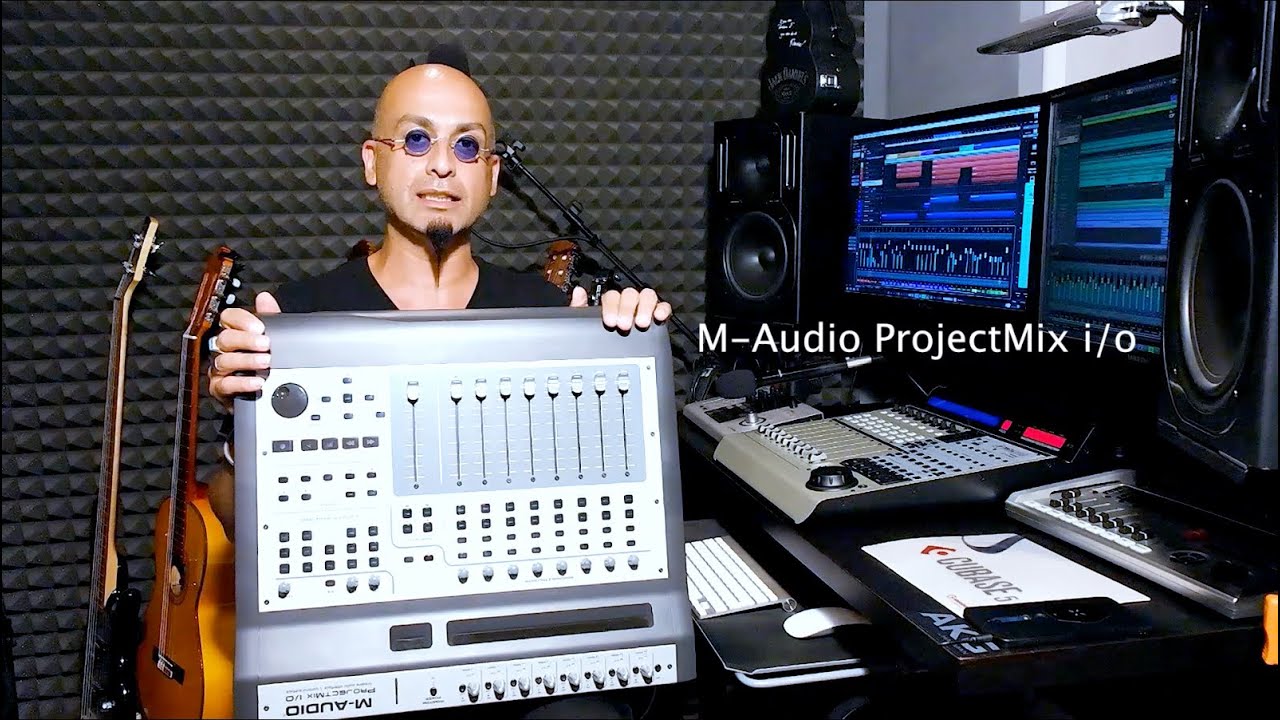 Studio setup. Switching from M-Audio ProjectMix to MOTU and MACKIE. Here's Why... - YouTube