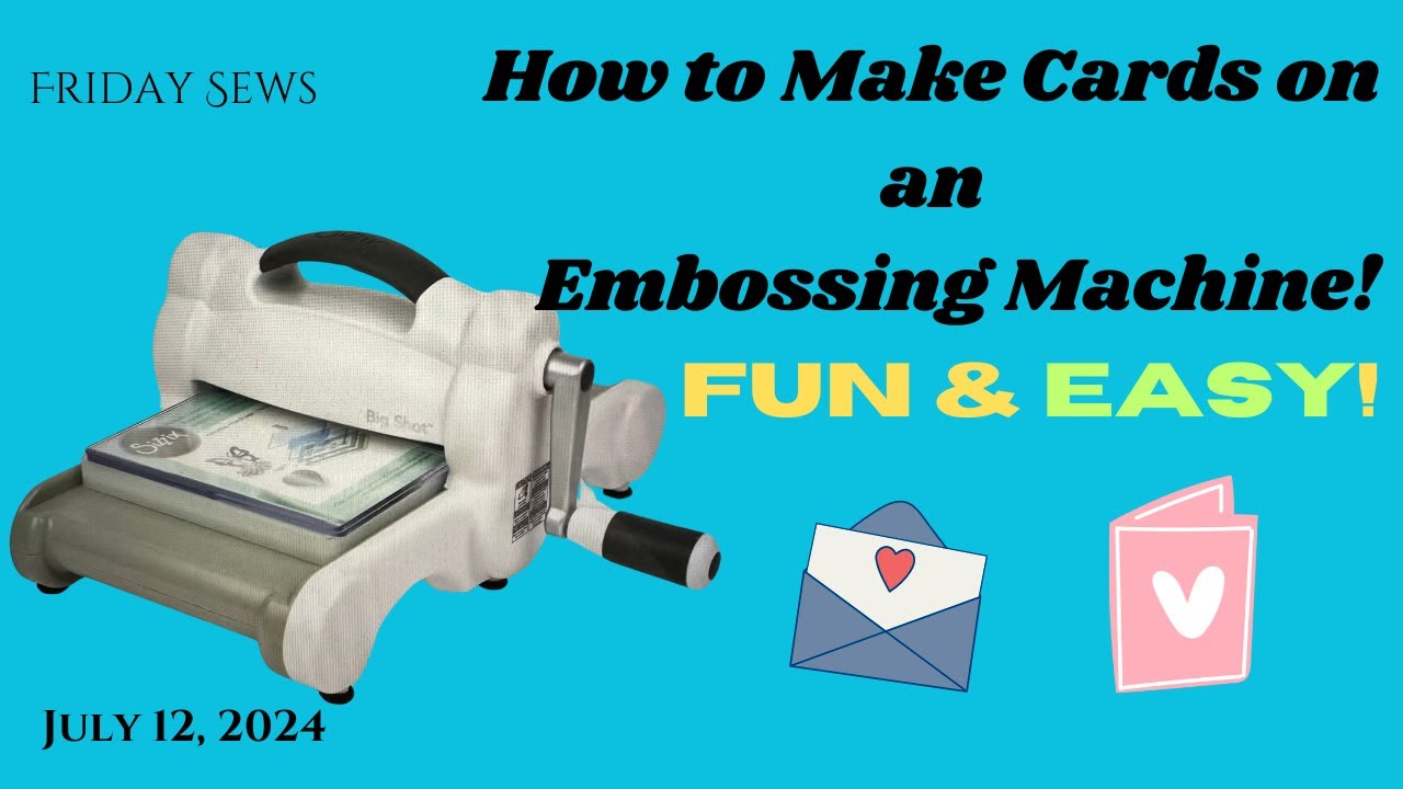 How to Make Embossed Greeting Cards! - YouTube