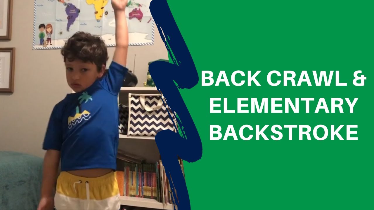 Back Crawl and Elementary Backstroke - YouTube