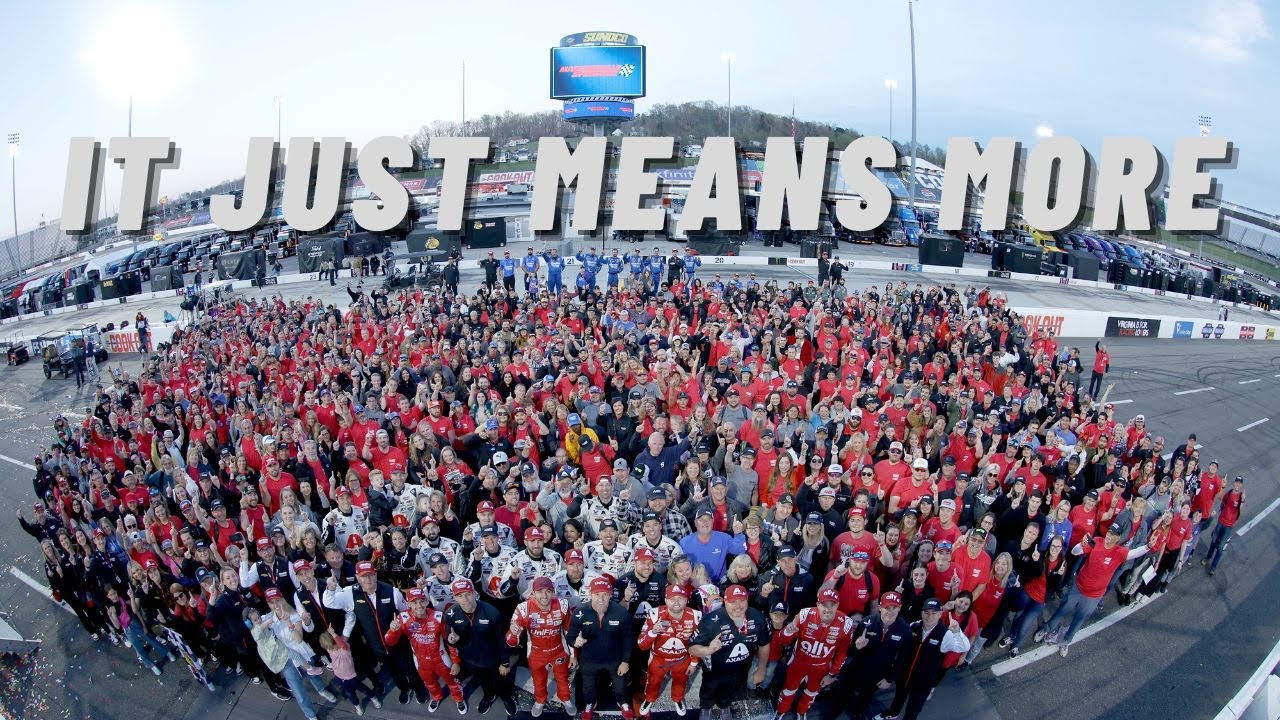 Martinsville, it just means more. - YouTube