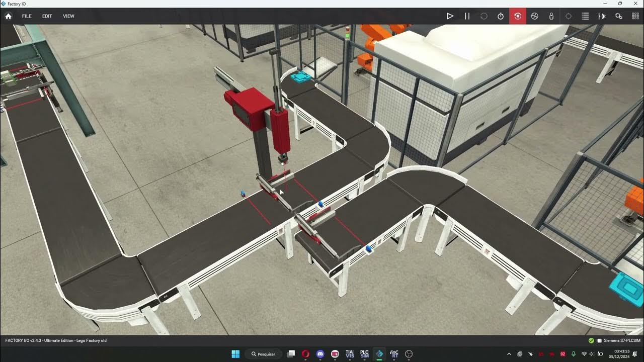 Intrumentação e controle Av3 Lego Factory Video 2 - YouTube