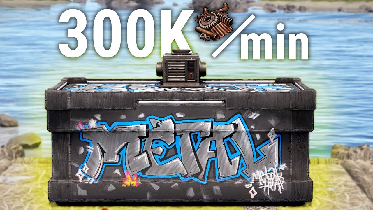 I Made The MOST OUTRAGOUES Automatic Sorting System in PvE Rust! - YouTube