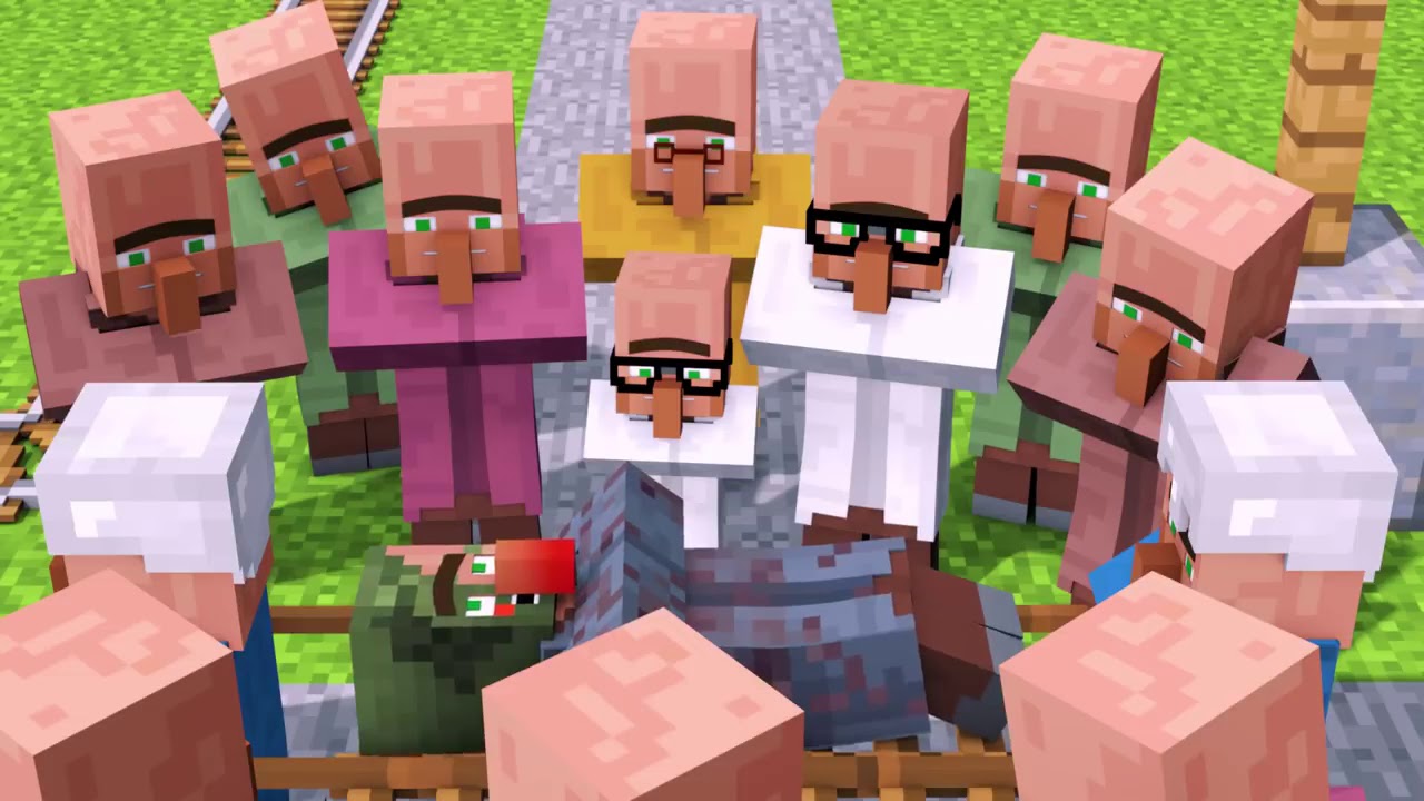 Zombie vs Villager Life 4 - Minecraft Animation - YouTube